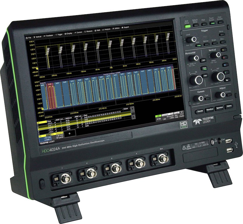 Teledyne LeCroy HDO4024A digitalni osciloskop 200 MHz 4-kanalni 10 GSa/s