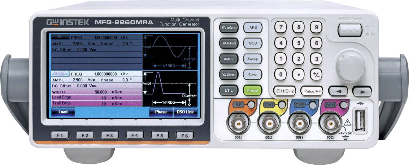 GW Instek MFG-2260MRA funkcijski generator 1 Hz – 60 MHz