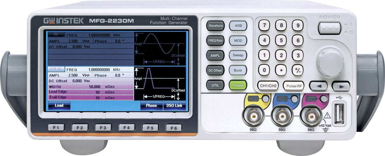 GW Instek MFG-2230M funkcijski generator 1 µHz – 30 MHz