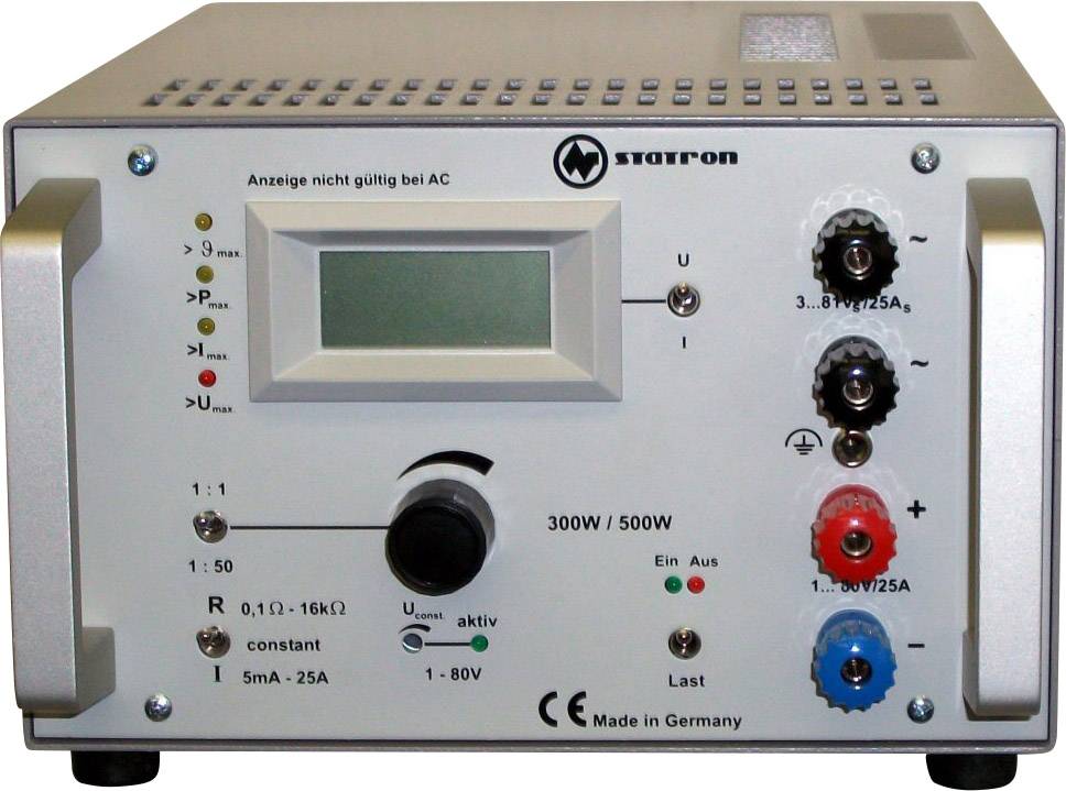 Statron 3227.31 elektronsko opterećenje