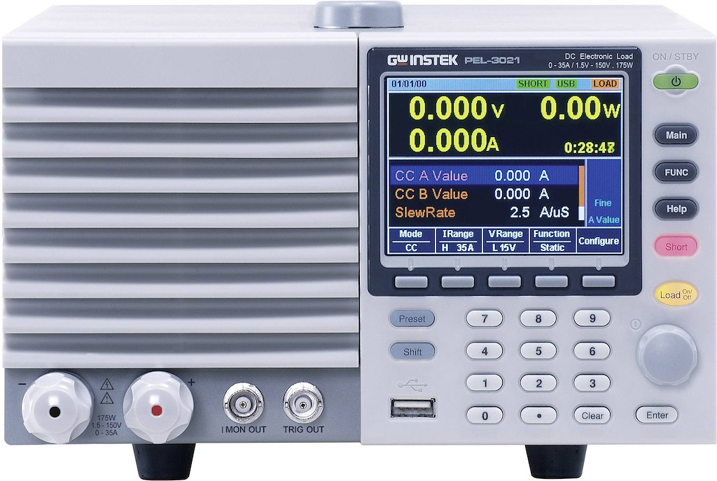 GW Instek PEL-3021 elektronsko opterećenje 100 – 230 V/AC