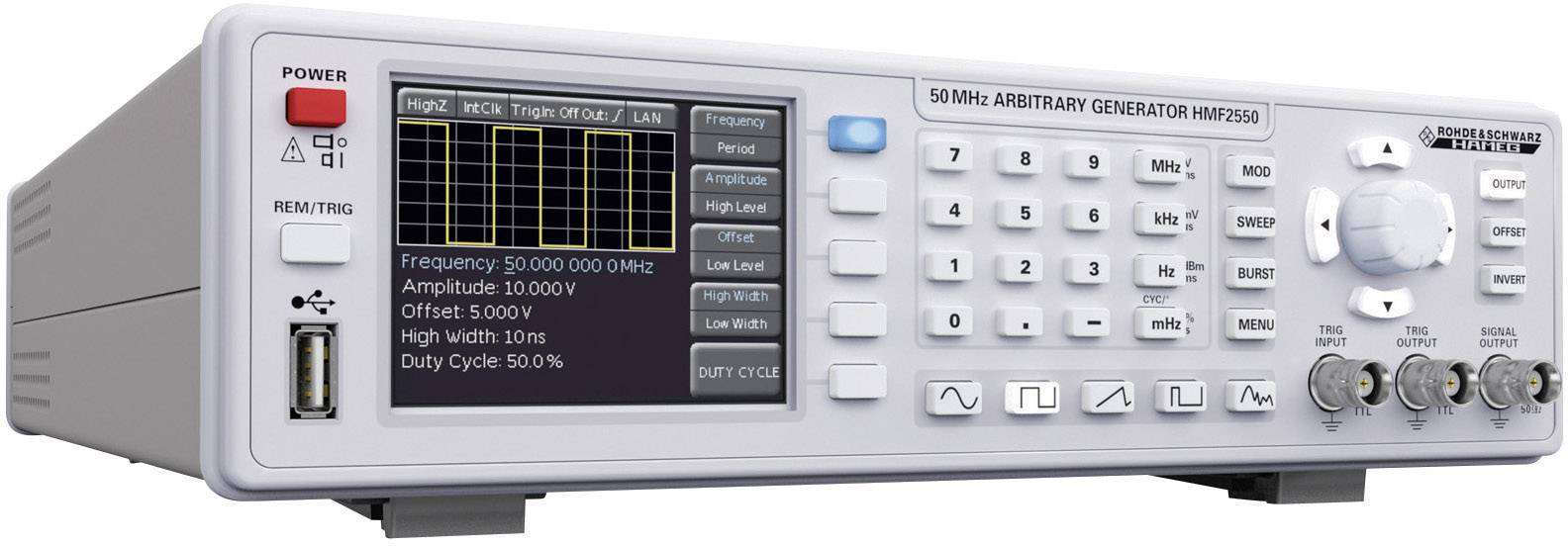 Rohde & Schwarz HMF 2550 funkcijski generator 10 µHz – 50 MHz
