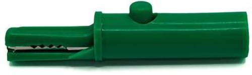 Mueller Electric BU-27.259.4 krokodil stezaljke 30 V/AC, 60 V/DC 19 A zelena