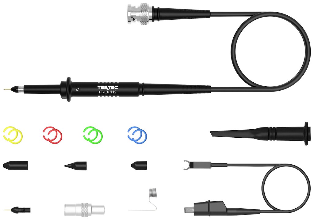 Testec merna sonda CAT II 1,20 m 25 MHz