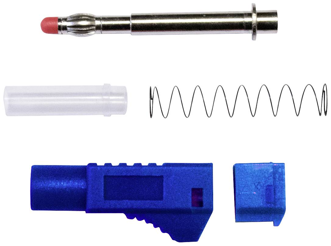Mueller Electric BU-3261410-6 banana utikač 1000 V 45 A plava