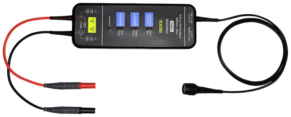 Rigol PHA0150 merna sonda CAT II 1000 V, CAT III 600 V 1500 V 1 m