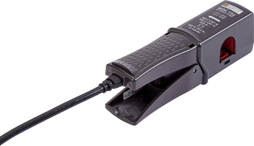 Chauvin Arnoux MINI102 adapter za strujna klešta CAT III 600 V, CAT IV 300 V muški konektor 4 mm