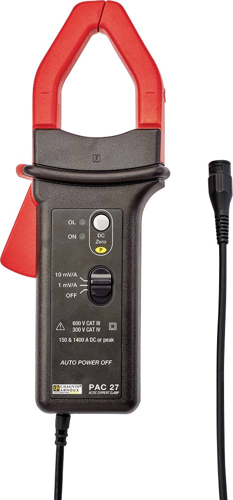 Chauvin Arnoux adapter za strujna klešta CAT III 600 V, CAT IV 300 V 44 mm (2136001)