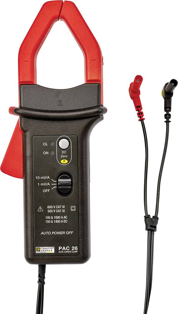 Chauvin Arnoux adapter za strujna klešta CAT III 600 V, CAT IV 300 V 44 mm