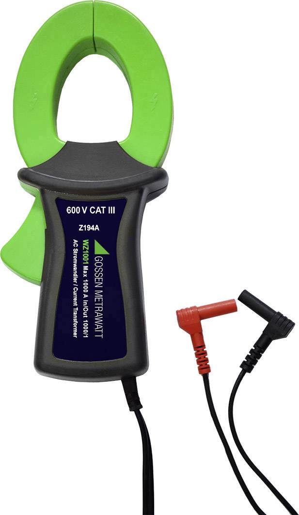Gossen Metrawatt WZ1001 adapter za strujna klešta CAT III 600 V 4 mm muški konektor