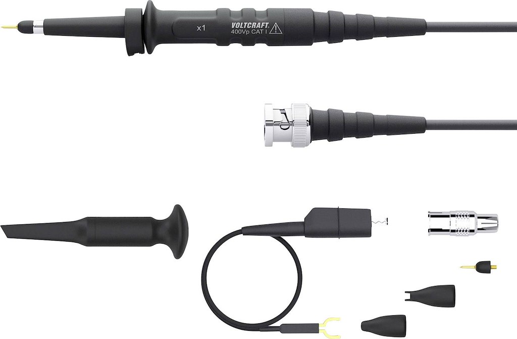 VOLTCRAFT PP-320 merna sonda CAT I 400 V 1,20 m