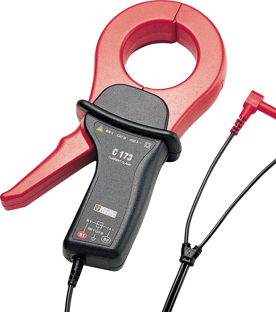 Chauvin Arnoux C173 adapter za strujna klešta CAT III 600 V muški konektor 4 mm