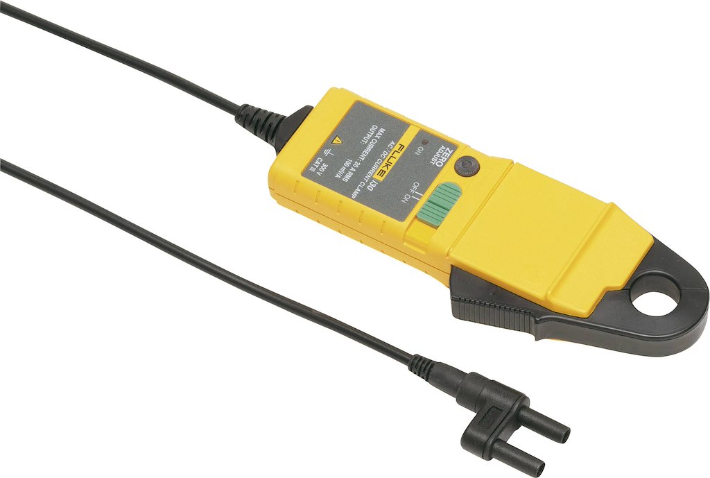 Fluke i30 adapter za strujna klešta CAT III 600 V muški konektor 4 mm