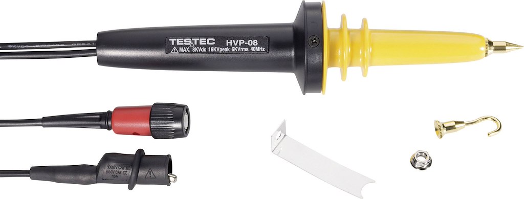 Testec merna sonda CAT I 8000 V/DC, 6000 V/AC 2,00 m