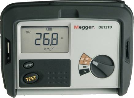 Megger DET3TD merač otpora uzemljenja 0,01Ω do 2000 Ω