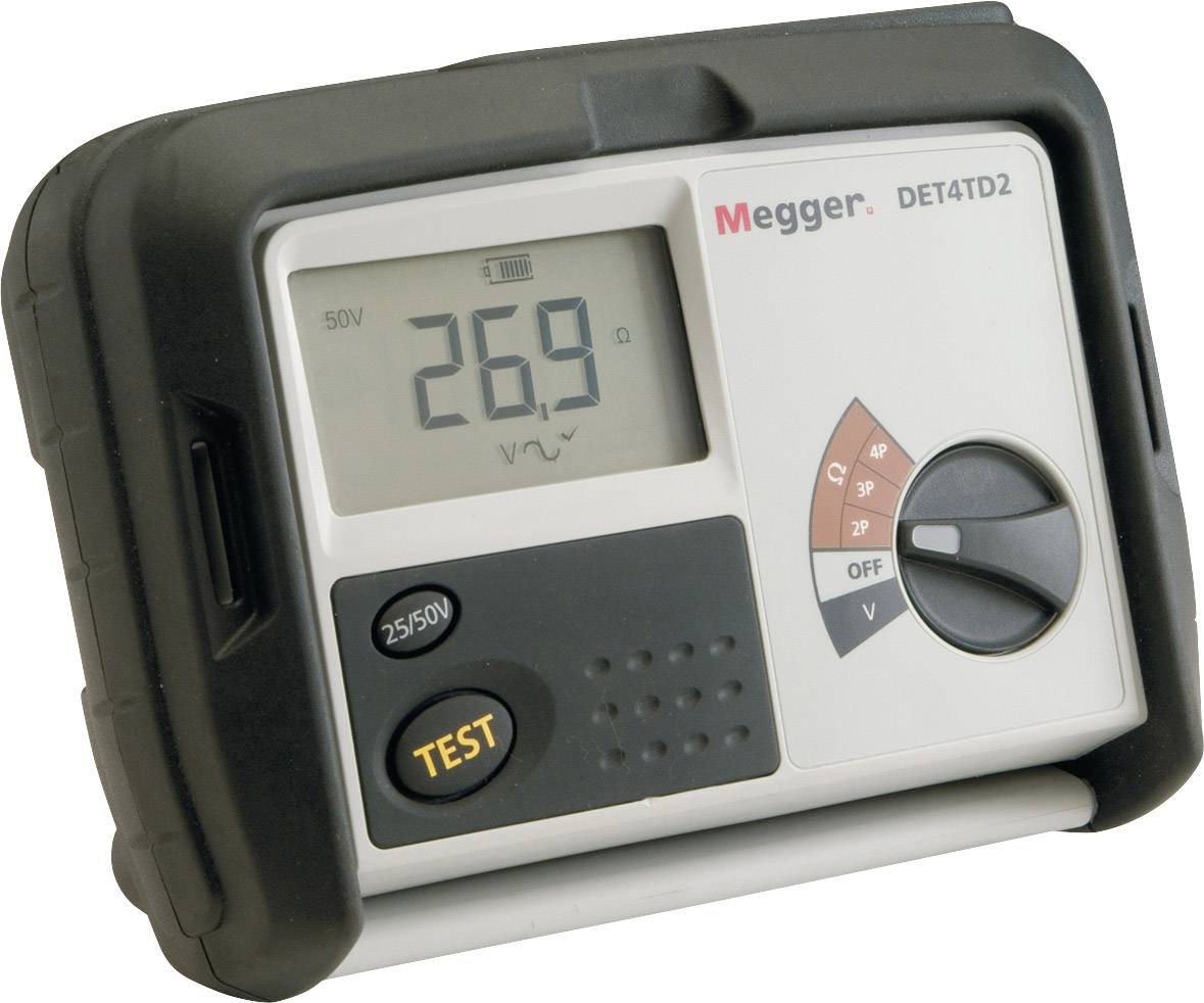 Megger DET4TD2 merač otpora uzemljenja 0,01Ω do 20 kΩ