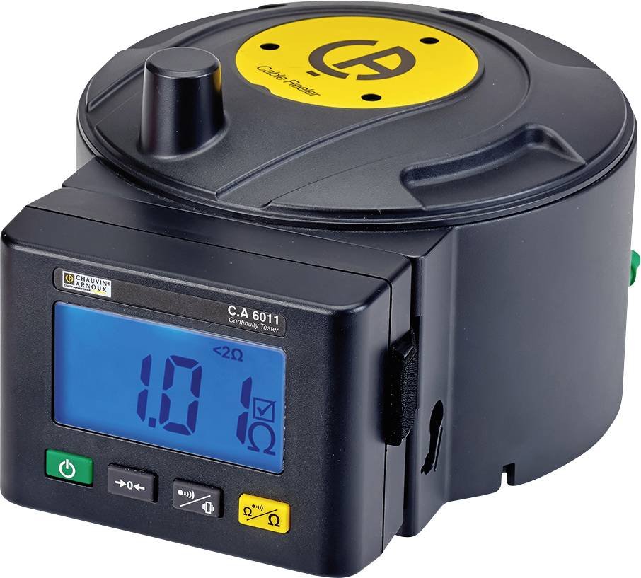 Chauvin Arnoux A 6011 ispitivač prolaznosti 200 Ω Od 1,0 Ω do 200,0 Ω CAT IV 300 V prema internim radnim etalonima proizvođača
