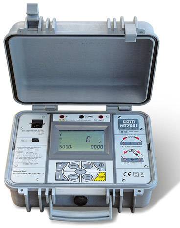 HT Instruments HT7051 merač otpora izolacije CAT IV 600 V digitalni (LCD)