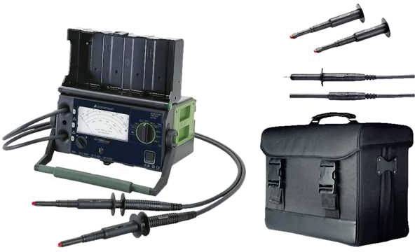 Gossen Metrawatt V 1 merač otpora izolacije 1 TΩ analogni prema internim radnim etalonima proizvođača