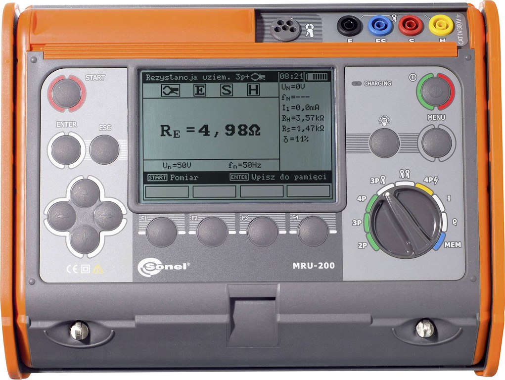 Sonel MRU-200 merač otpora uzemljenja CAT IV 300 V