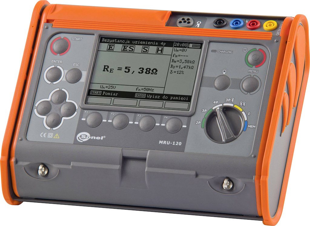 Sonel MRU-120 merač otpora uzemljenja CAT IV 300 V