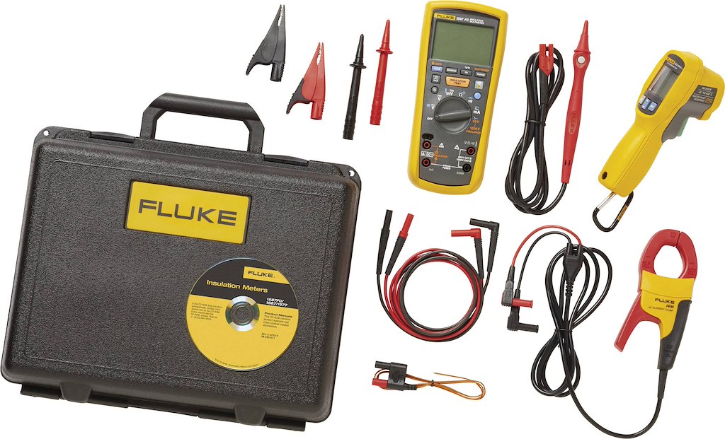 Fluke V 0.01 merač otpora izolacije 50 V, 100 V, 250 V, 500 V, 1000 V 2 GΩ 0,1 Ω–50 MΩ (D x Š x V) 50 x 100 x 203 mm
