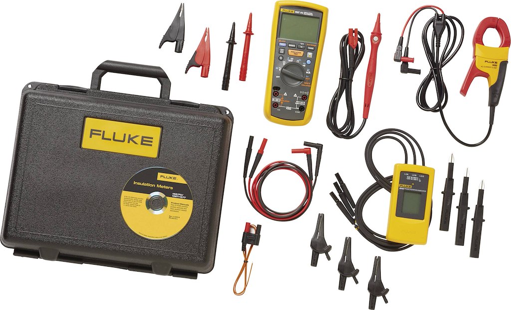 Fluke V 0.01 merač otpora izolacije 50 V, 100 V, 250 V, 500 V, 1000 V 2 GΩ 0,1 Ω–50 MΩ prema internim radnim etalonima proizvođača