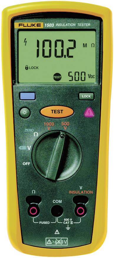 Fluke V 0.1 merač otpora izolacije 500 V, 1000 V 2 GΩ 0,01 Ω – 20 kΩ