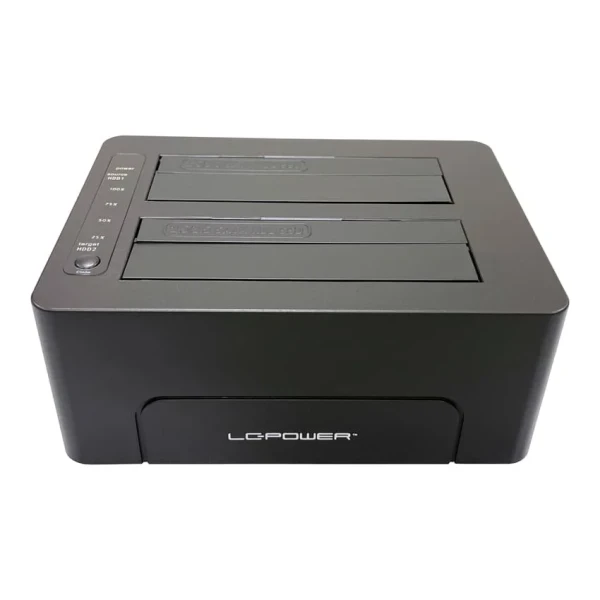 HDD Docking station USB 3.2 2xSSDHDD LC-DOCK-C-V2 Crni