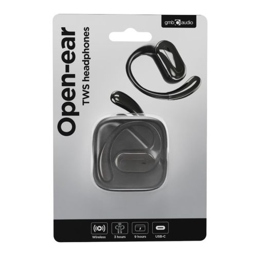 OWS-01-BK Gembird bluetooth V5 open-ear slusalice, TWS, black