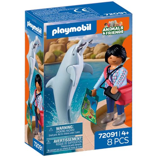 PLAYMOBIL Animals and Friends Delfin i posetilac 72091