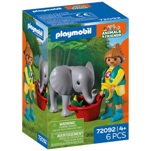 PLAYMOBIL Animals and Friends Hranjenje slončeta 72092