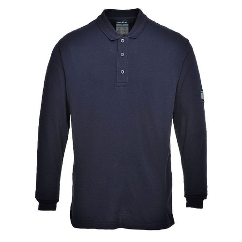 Portwest Modaflame FR10 vatrootporna antistatička polo majica, dugi rukav, teget, vel. XL