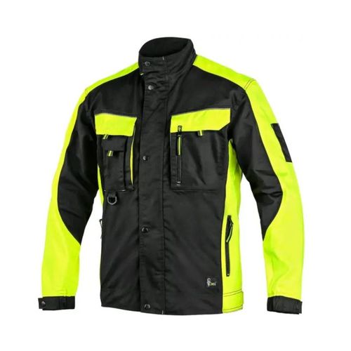Canis CXS SIRIUS BRIGHTON radna bluza, crno-žuta, 270 g/m², bez klase visoke vidljivosti, vel. 60