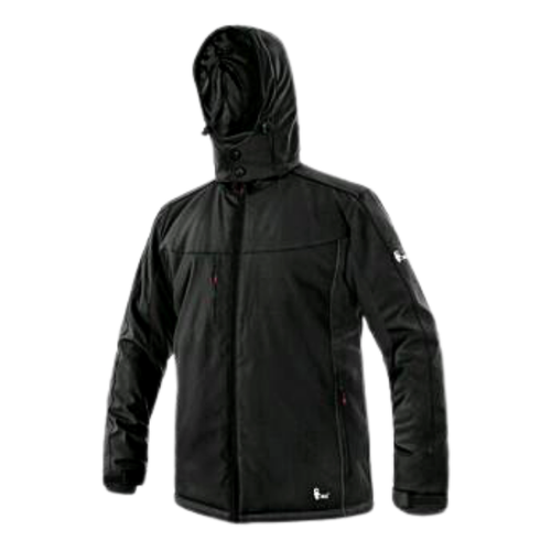 Canis CXS Vegas postavljena softshell zimska jakna, crna, vel. XXXL