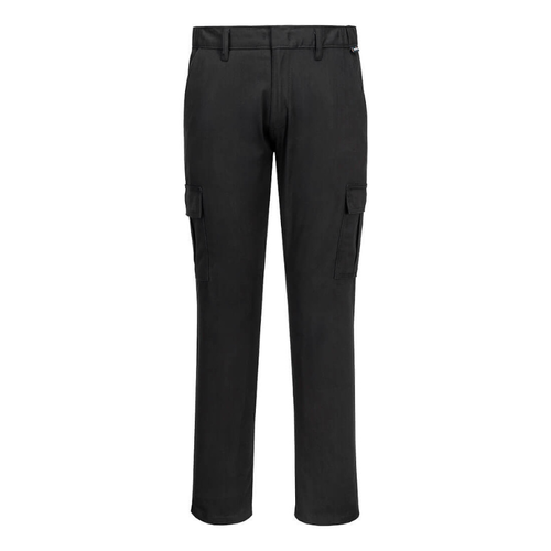 Portwest Combat Stretch Slim S231 radne pantalone, crne, vel. 58
