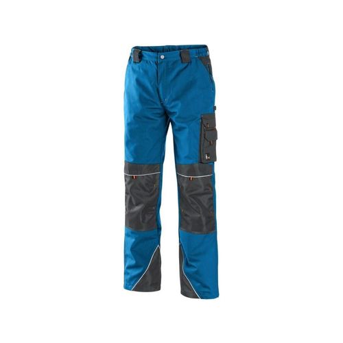 Canis CXS Sirius Nikolas radne pantalone do struka, plavo-siva, vel. 58
