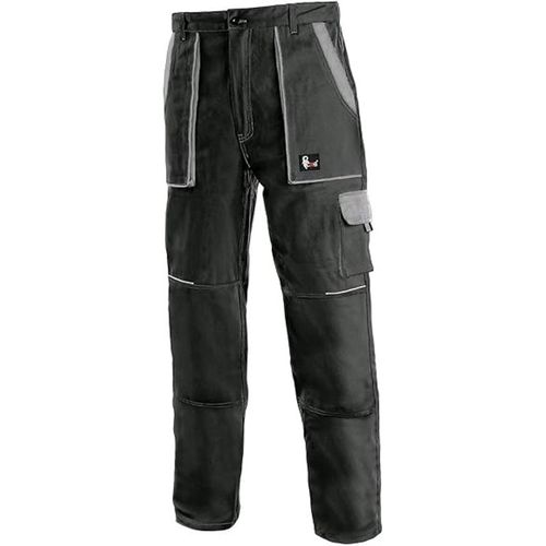 Canis CXS Luxy Josef radne pantalone do struka, crno-siva, vel. 58