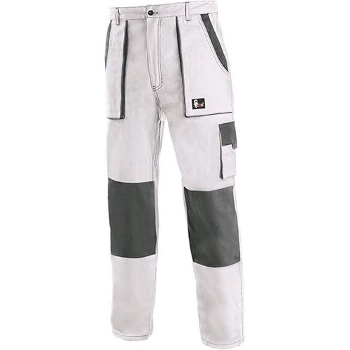 Canis CXS Luxy Josef radne pantalone do struka, belo-siva, vel. 56
