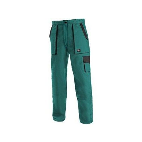 Canis CXS Luxy Elena ženske radne pantalone do struka, zeleno-crna, vel. 38