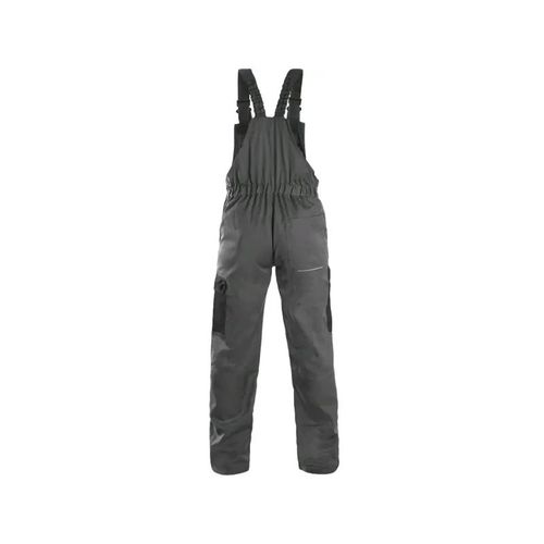 Canis CXS Phoenix Cronos radne pantalone na tregere, sivo-crna, vel. 50