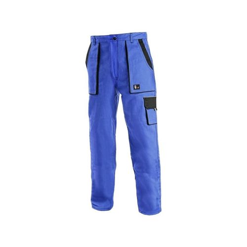 Canis CXS Luxy Elena ženske radne pantalone do struka, plavo-crna, vel. 38