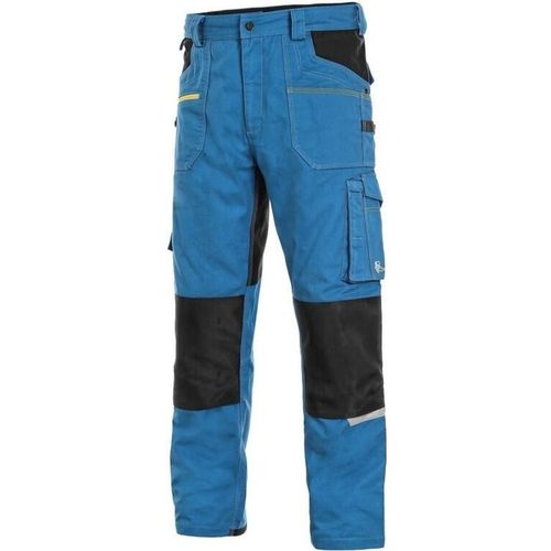 Canis CXS Stretch radne pantalone do struka, svetlo plavo-crna, vel. 60