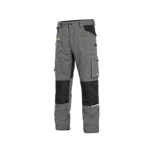 Canis CXS Stretch radne pantalone do struka, sivo-crna, vel. 64