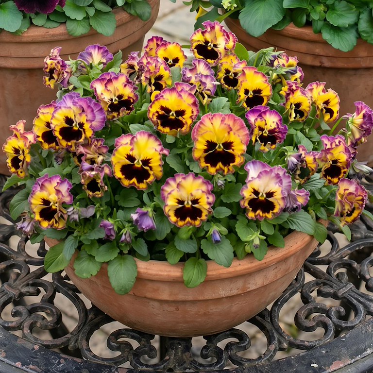 Viola čipkasta Malinada
