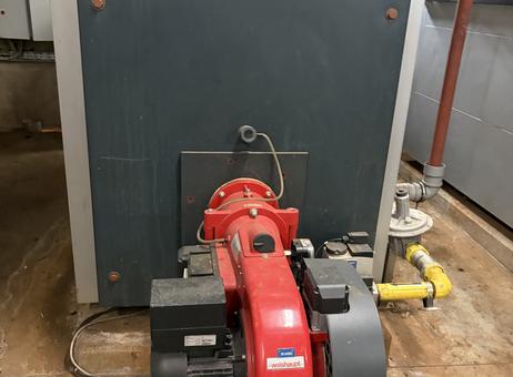 2 Viesman gasna kotla snage 900 kW sa Vajhaupt gorionicima