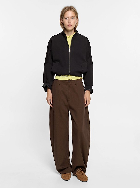 STRUCTURED JACKET STAND-UP COLLAR