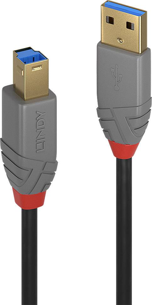 LINDY USB USB kabl 2,00 m crna 1848244
