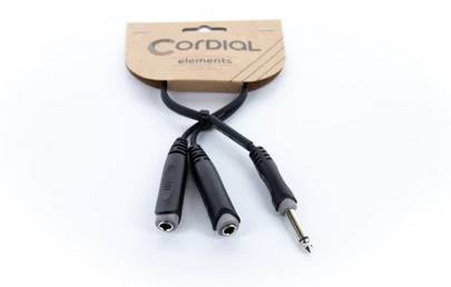 Cordial XLR Y-adapter audio utikač 6,3 mm (mono) utičnica 6,3 mm