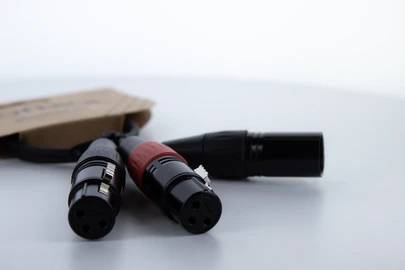 Cordial 3-polni XLR Y-adapter 0,30 m crna XLR utikač 3-polni